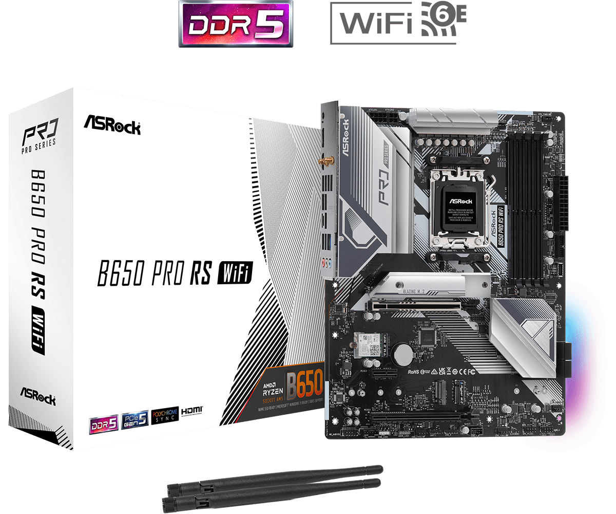 ASRock > B650 Pro RS WiFi